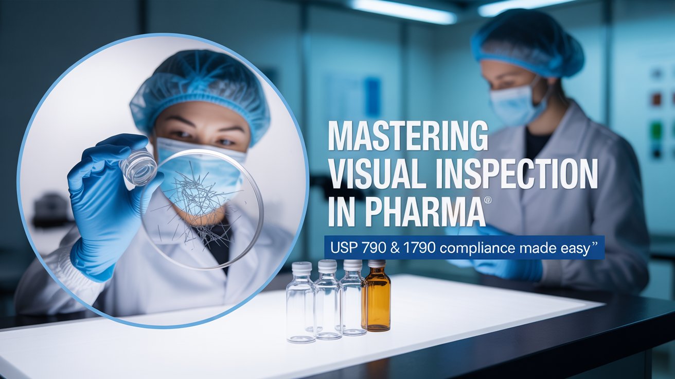 Mastering Visual Inspection in Pharma: USP 790 & 1790 Compliance Made Easy